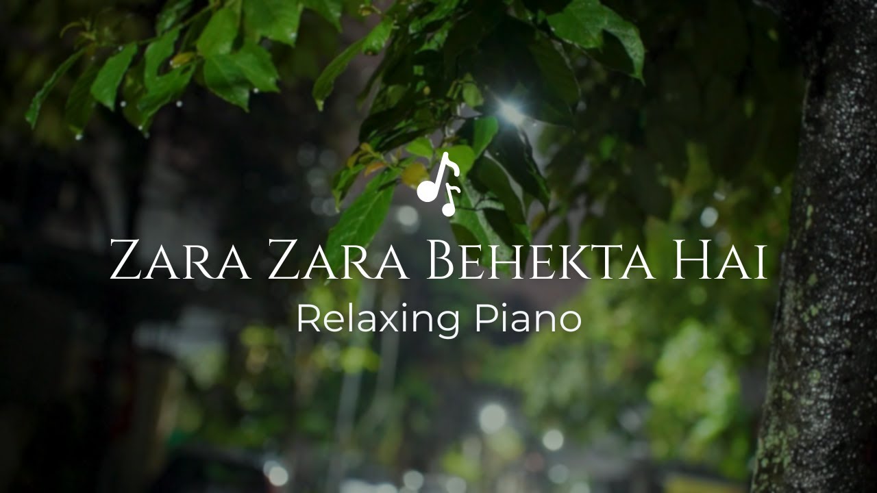 Zara Zara Behekta Hai Relaxing Piano Instrumental RHTDM Cover - YouTube