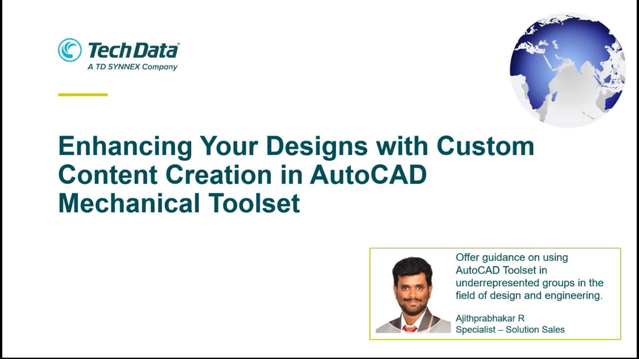Custom Content Creation in AutoCAD Mechanical Toolset - YouTube
