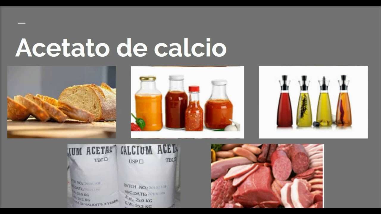 Obtención de acetato de calcio como subproducto de la producción de ...