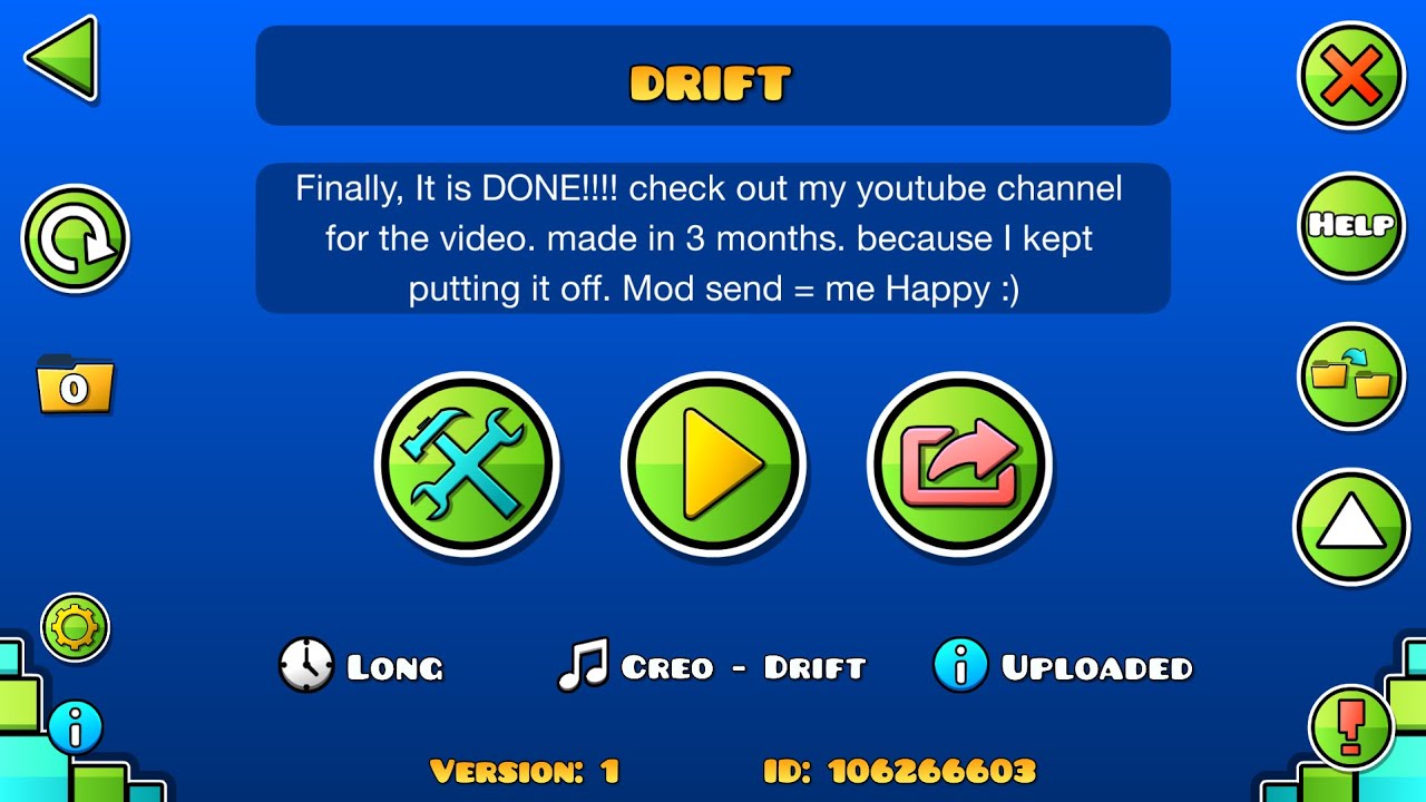 Geometry Dash: Drift (read description) - YouTube