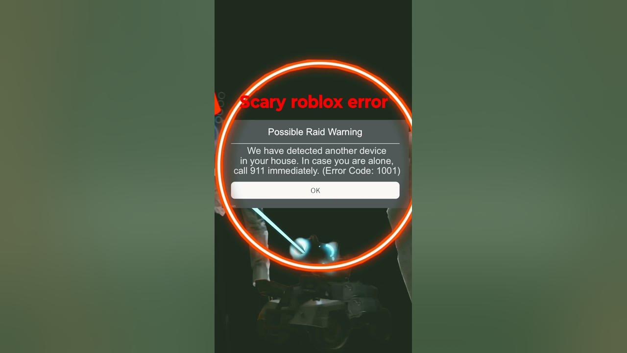 the error 1001 code roblox - YouTube