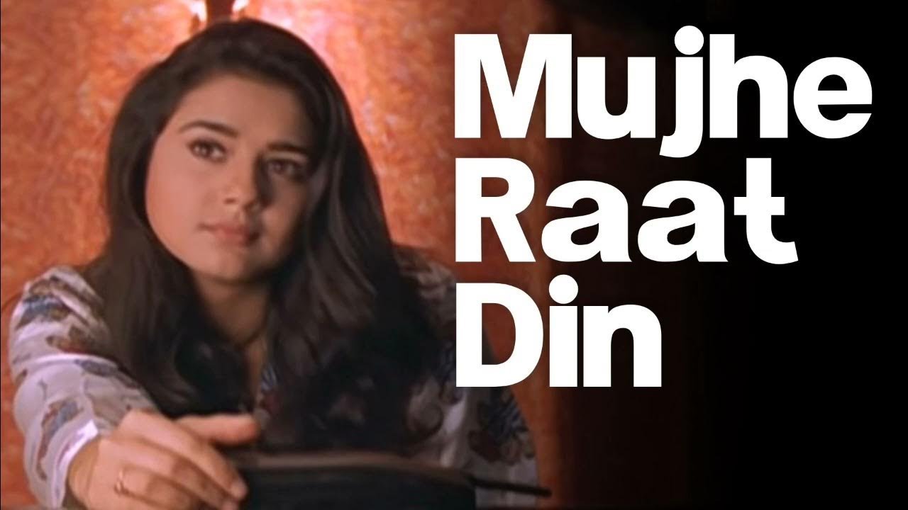 Mujhe Raat Din Bas Mujhe Chahti Remix | Sangharsh | Sonu Nigam | Akshay ...