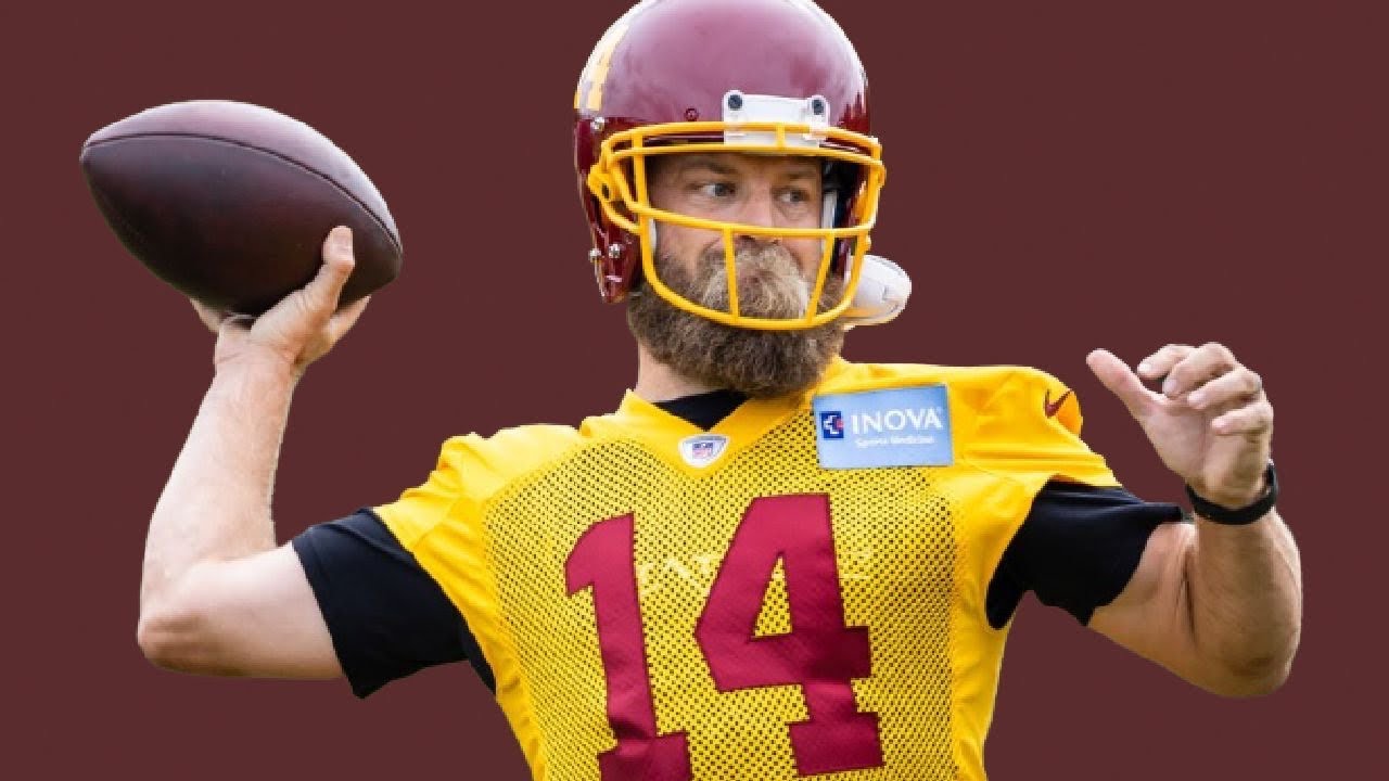 Ryan Fitzpatrick THROWING BOMBS with the Washington Football Team - YouTube