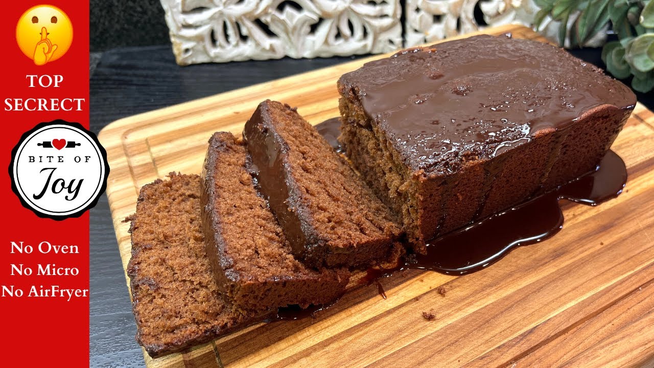 Chocolate Cake Recipe without Oven - Easy and Simple Baking Tips - YouTube