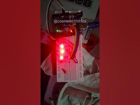 Binary Numbers using Arduino UNO ⚡💡 #cosmelectronics #arduino #binary #project #programming # ...