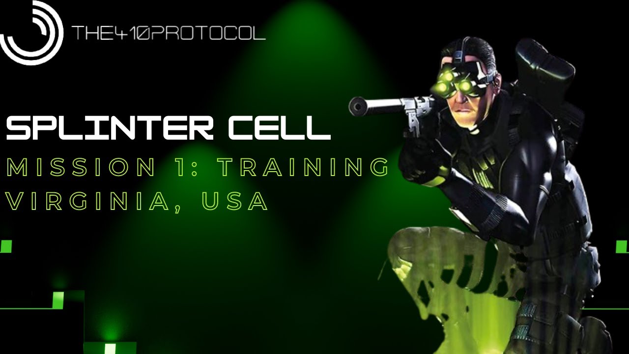 Splinter Cell - Mission 1: Training - Virginia, USA - YouTube