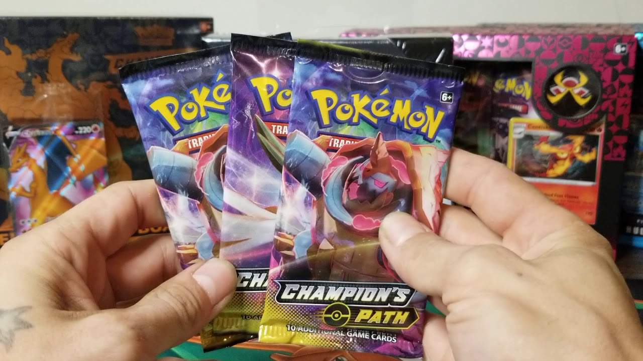 POKEMON CHAMPIONS PATH TURFFIELD GYM BOX - YouTube