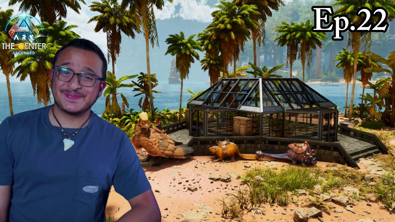 Building My Garden & Gathering Lots Of Resources!!! | Ark: The Center ...