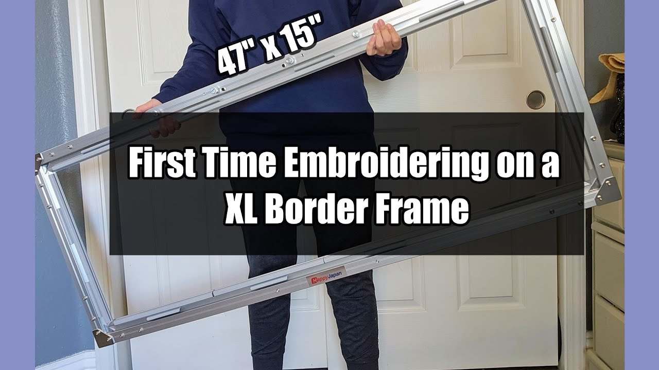 Trying out my new Happy Japan extended border frame! First time ...