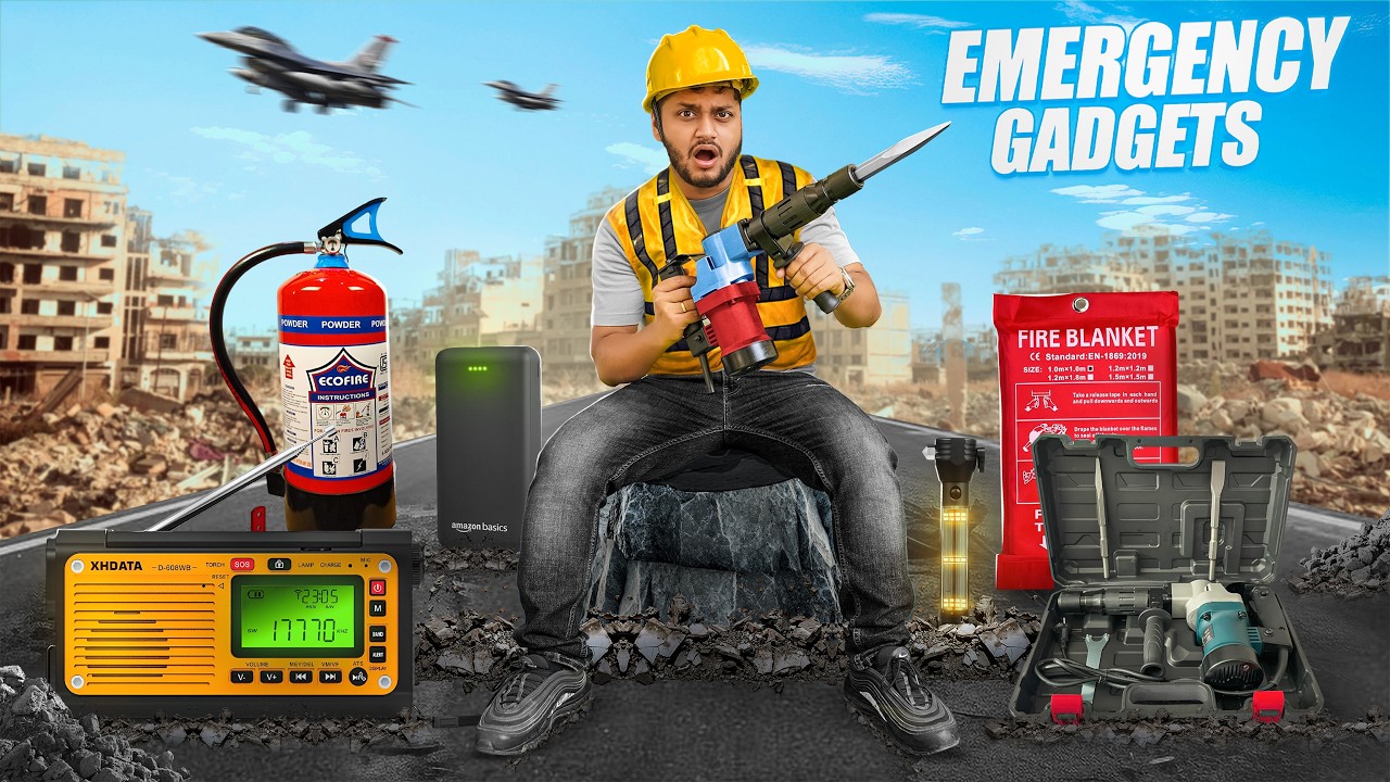 I Tested Emergency Gadgets From Amazon - Worth It or Waste? - YouTube