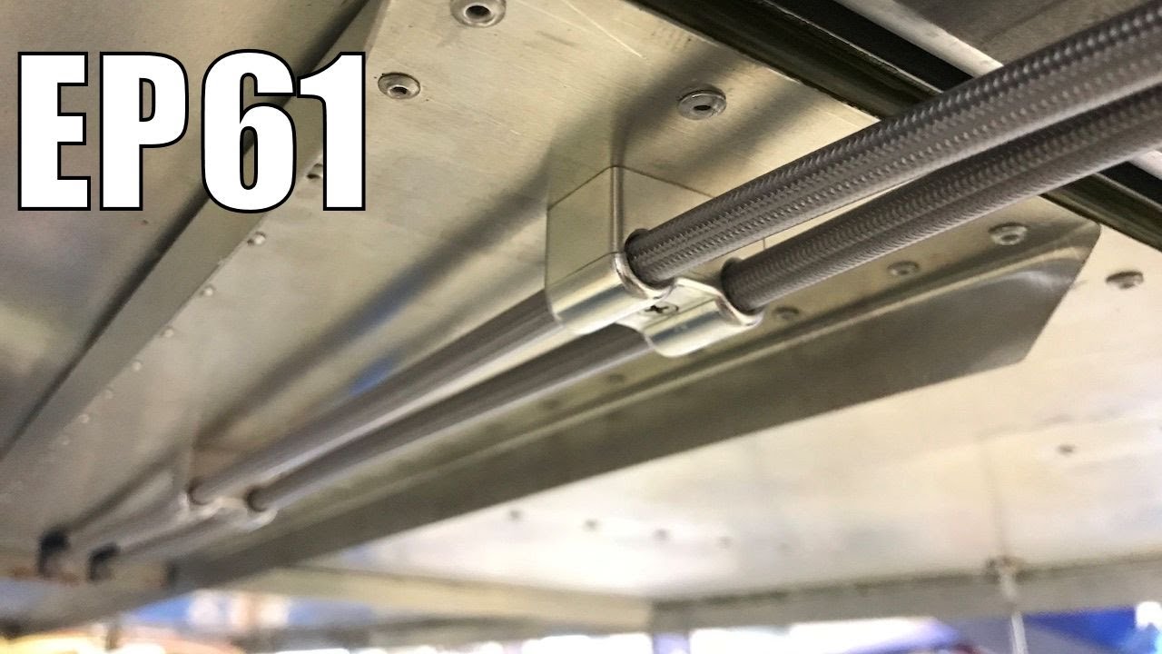 Aft Fuselage Brake Line Installation (Ep61) - YouTube