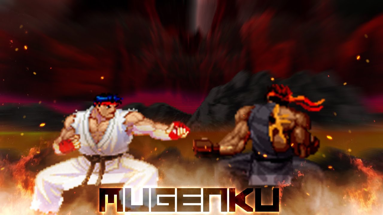 Ryu-Rehyped vs Evil Ryu SVC! Ryu-Verse! Street Fighter MUGEN - YouTube