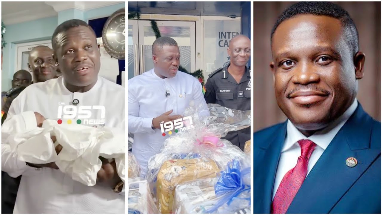 Hon. Sam George celebrates 41st Birthday wit fresh baby...He tells ...