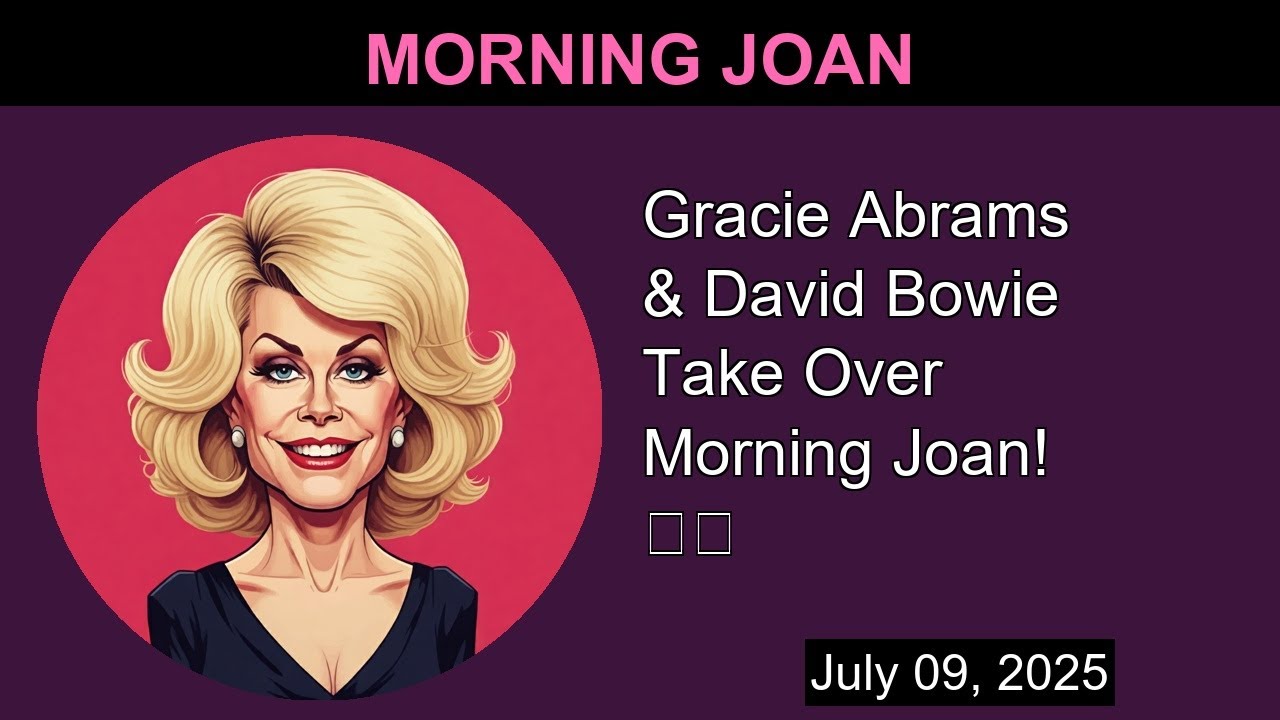 Gracie Abrams & David Bowie Take Over Morning Joan! 🎶🎵 | Morning Joan
