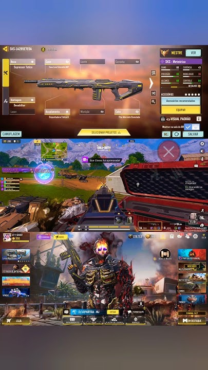 Call of Duty®: Mobile - SKS - METEÓRICA - SKIN ÉPICA - ATIRADOR #callfodutymobile #codmobile # ...