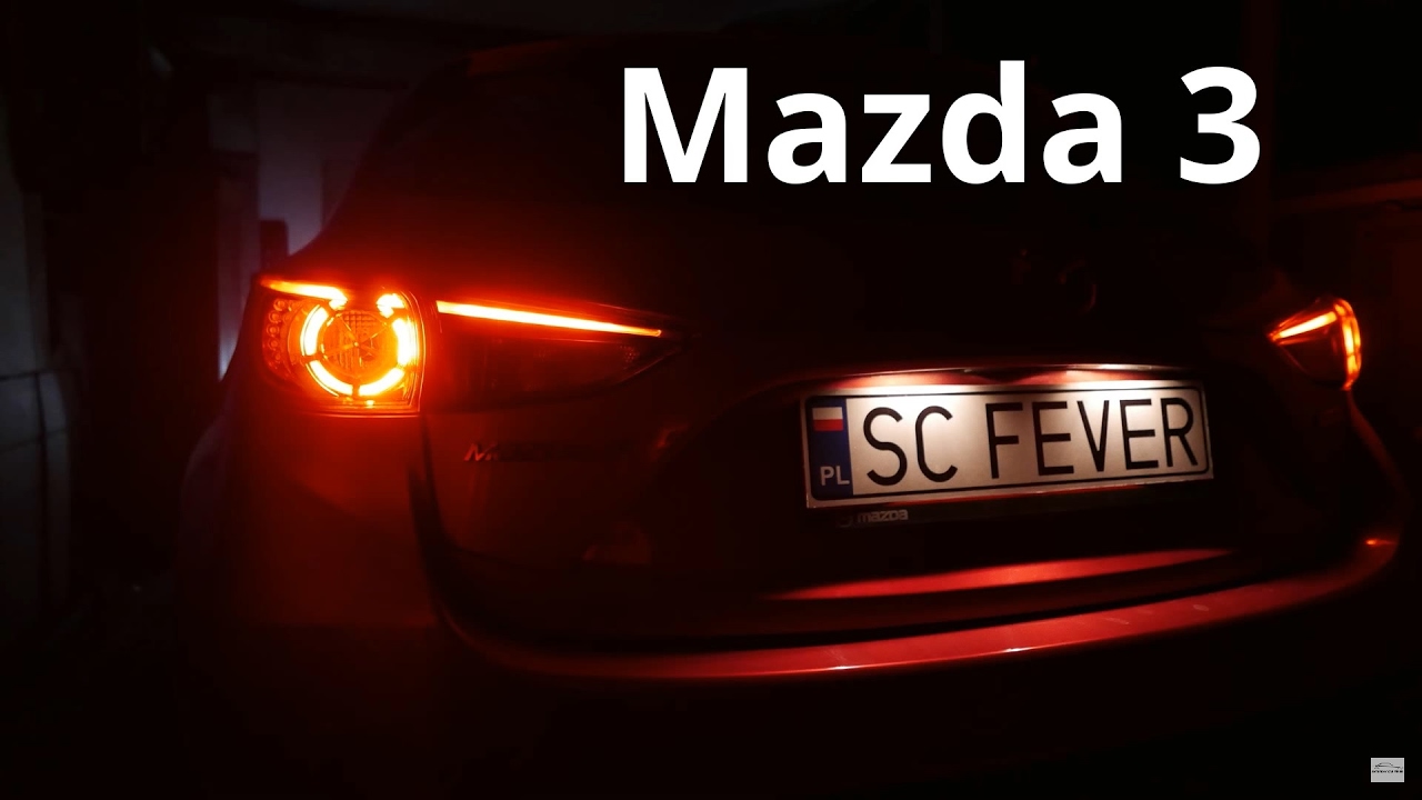 2017 2016 Mazda 3 Night Driving MEGA TEST [Jazda Testowa] Próbna PL ...