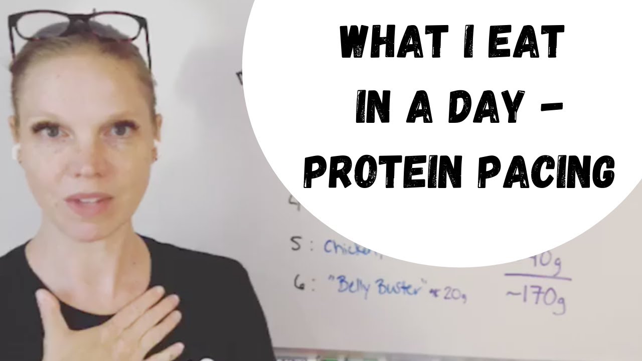 What I eat in a day - protein pacing! - YouTube