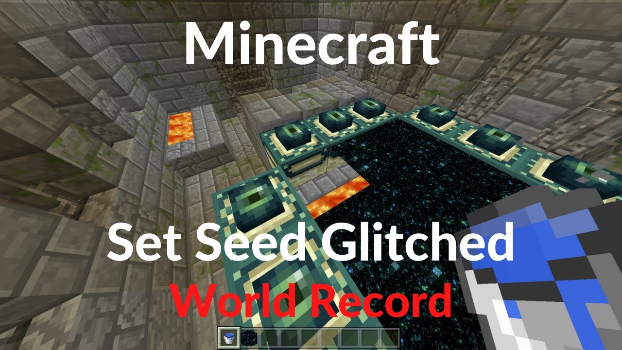 [FWR] Minecraft Speedrun | Set Seed Glitched in 2:34 - YouTube