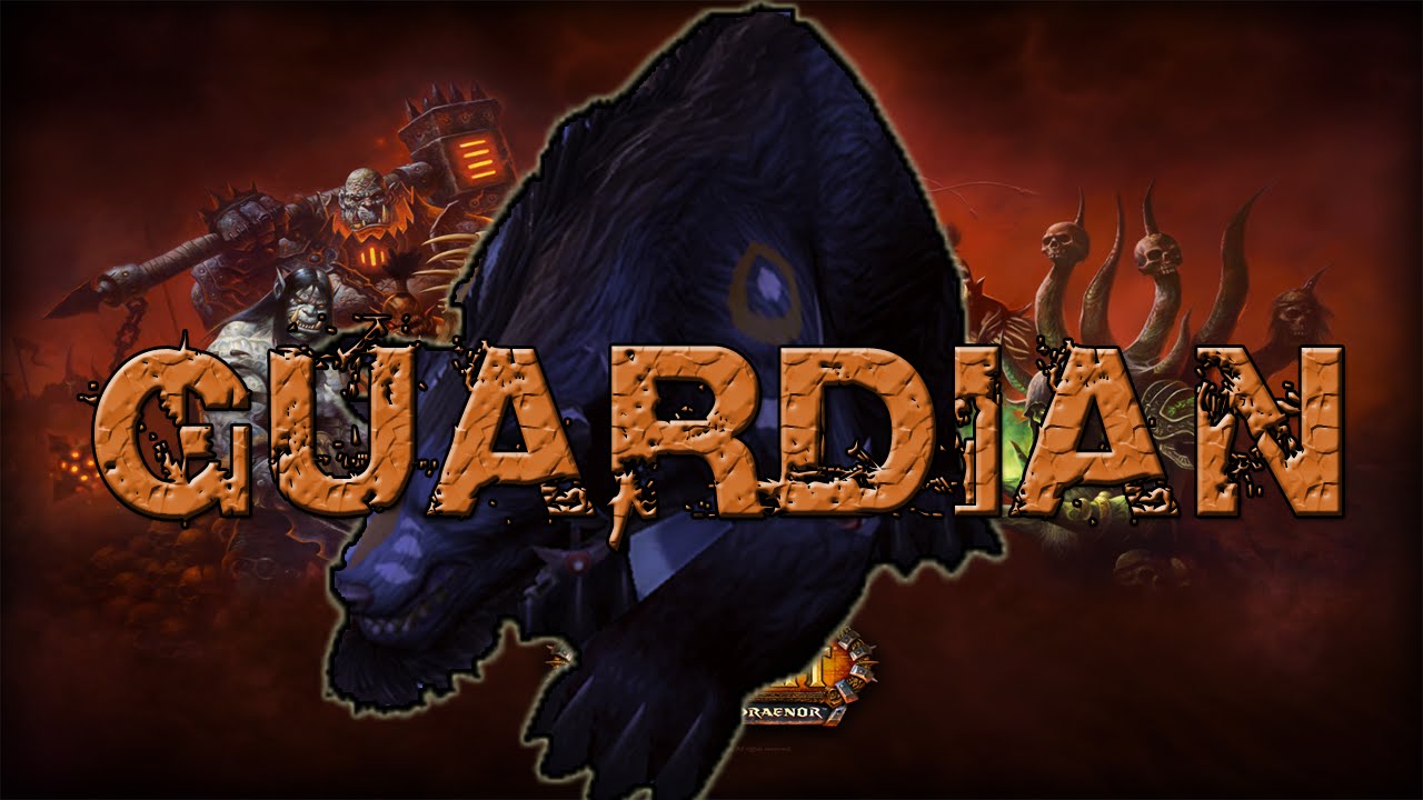 Guardian Druid Basic Tank Guide 6.0 WoD - YouTube