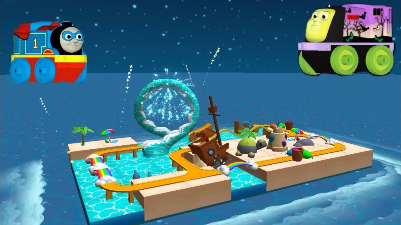 The Lavish Lagoon Train Set Play Games #150 - YouTube