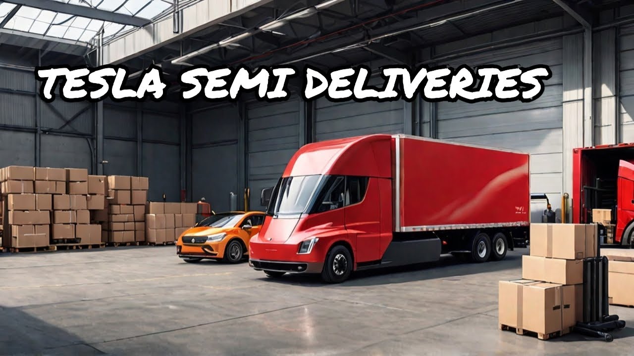 Tesla Semi Truck Deliveries - YouTube