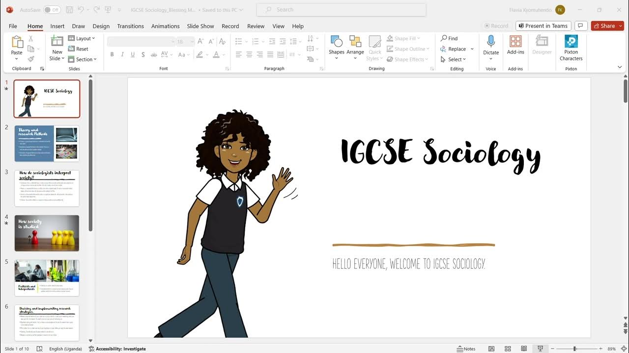 IGCSE Sociology PowerPoint Intro - YouTube