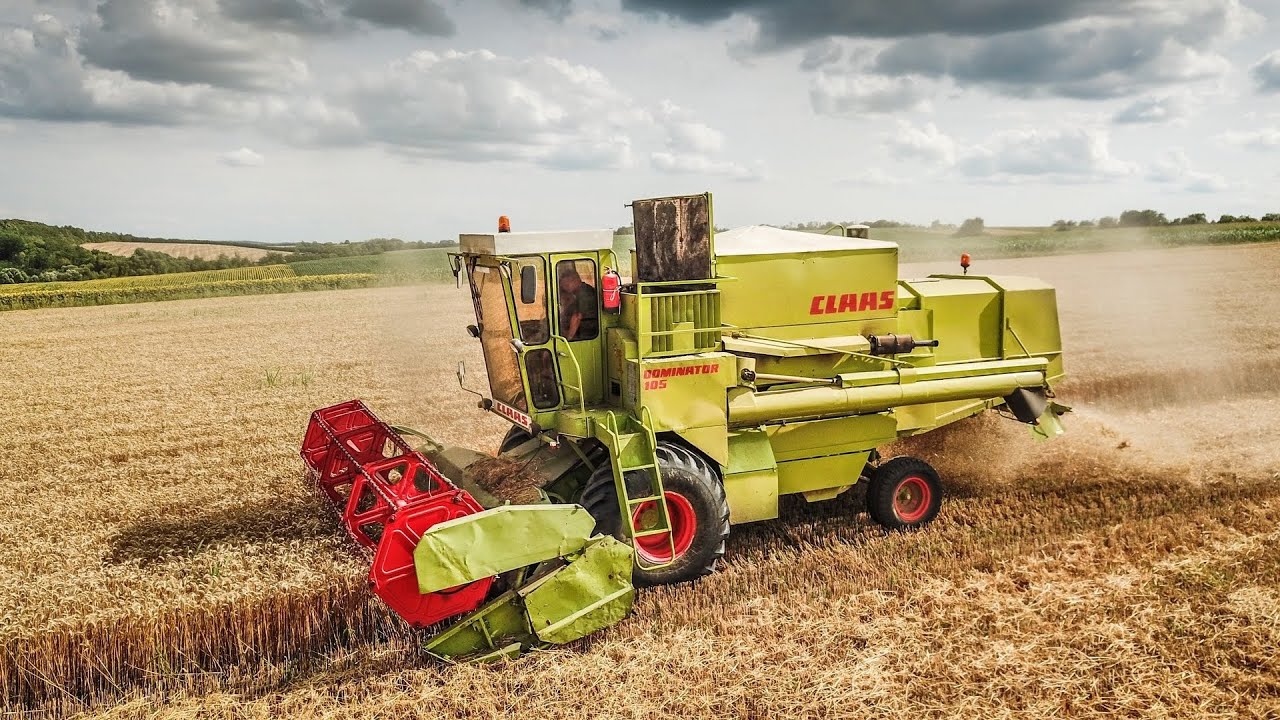 CLAAS DOMINATOR 105 - YouTube