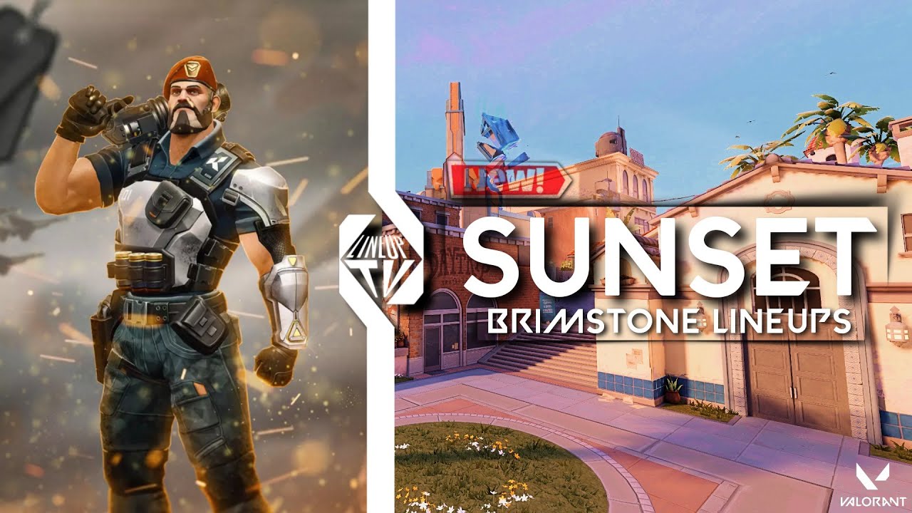 BRIMSTONE SUNSET LINEUPS - VALORANT (2023) NEW ! - YouTube