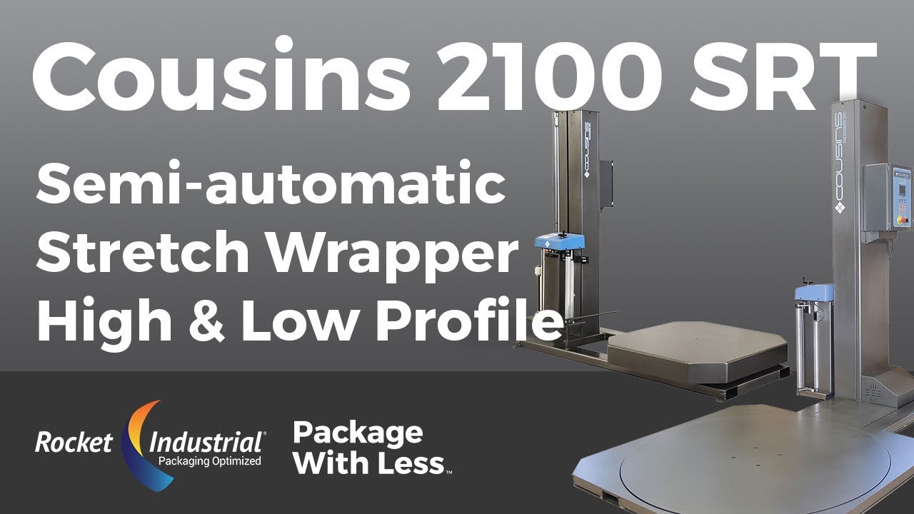 Cousins 2100 SRT Stretch Wrapper | High vs Low Profile - YouTube