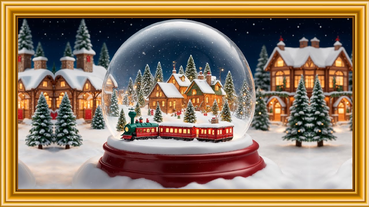 🎄 Enchanting Christmas Pin Frames with Festive Songs 🎶 - Background ...