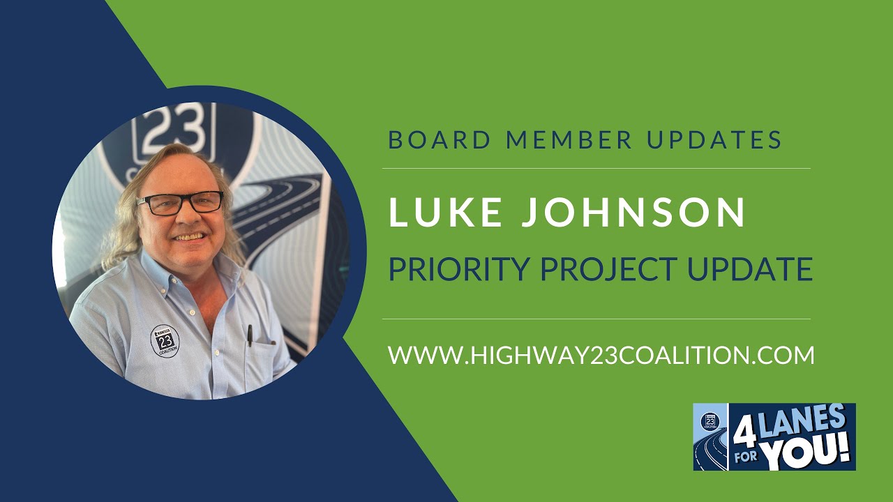 2023 Highway 23 Coalition Project Priority Update - YouTube