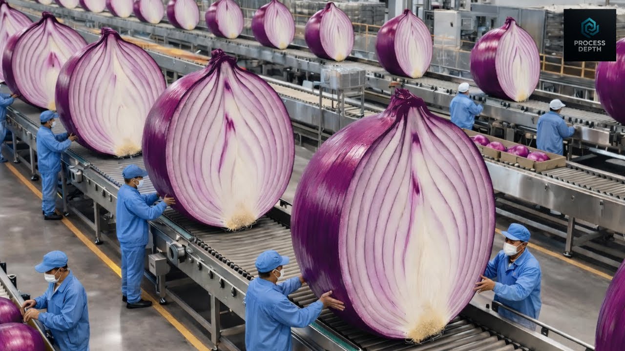 Inside a Dehydrated Onion Factory: How Raw Onions Turn Into Premium ...
