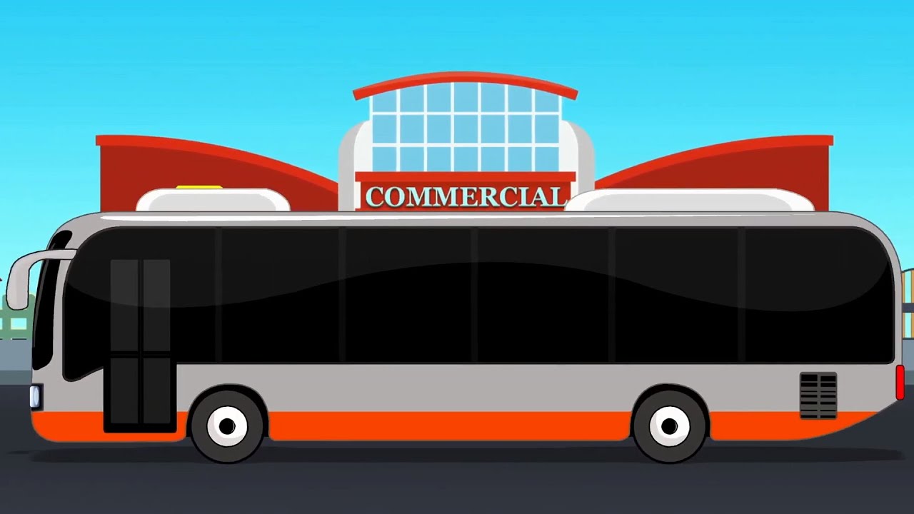Bus Formation And Uses, Animated Car Cartoon Video For Children - YouTube