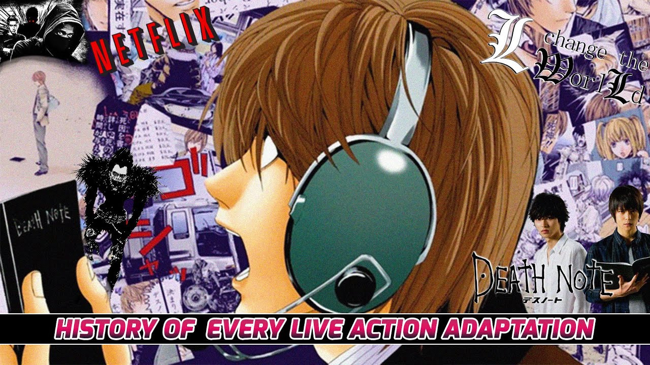 Death Note: History Of Live Action Adaptations - YouTube