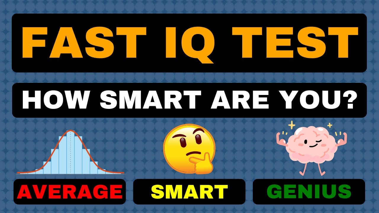 IQ Test For Genius Only - How Smart Are You ? - YouTube