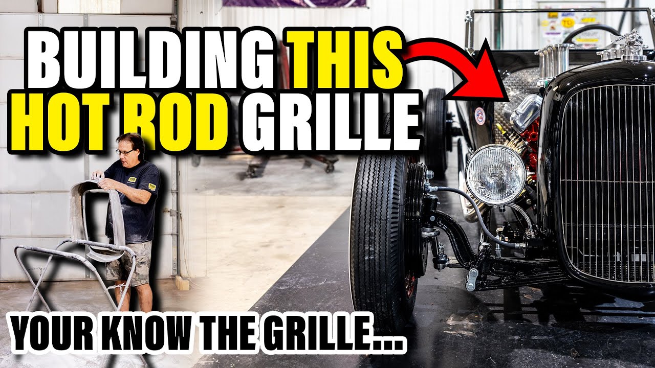 My Take On An Iconic Hot Rod's Grille! Handmade Grille Shell And Insert ...