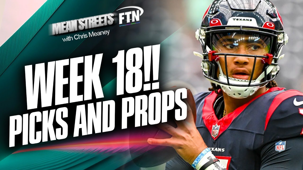 Week 18 Nfl Picks Against The Spread Nfl Props Way Too Early