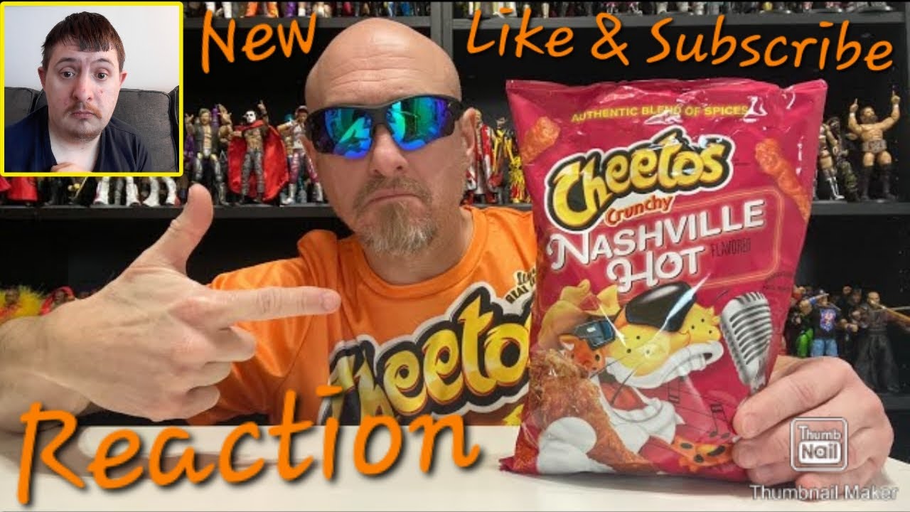 [Reaction] New Cheetos Crunchy Nashville Hot Flavored Cheese Snacks (My ...