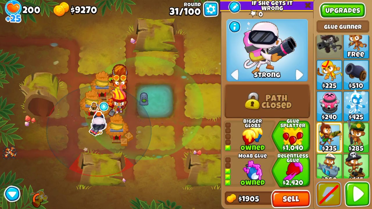 Btd6 r100 deflation placements - YouTube