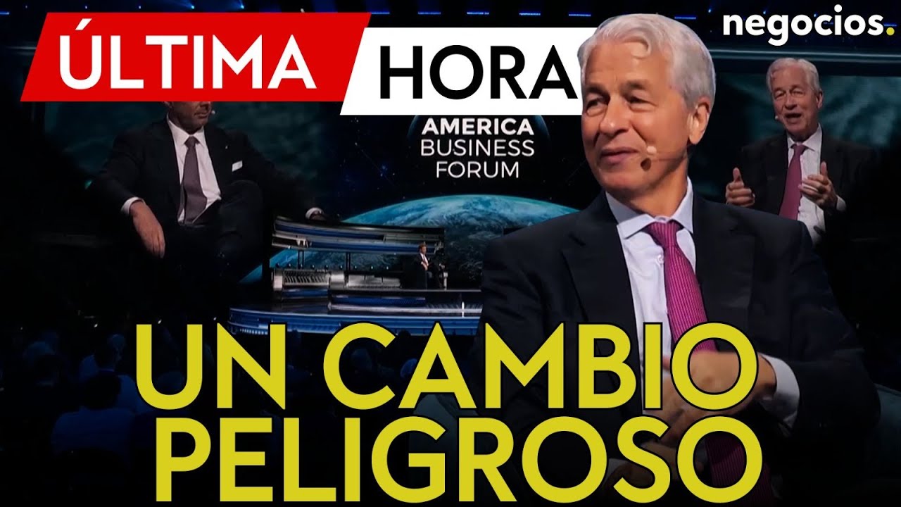 ÚLTIMA HORA | Jamie Dimon: "La IA tiene alguna parte peligrosa, pero va ...