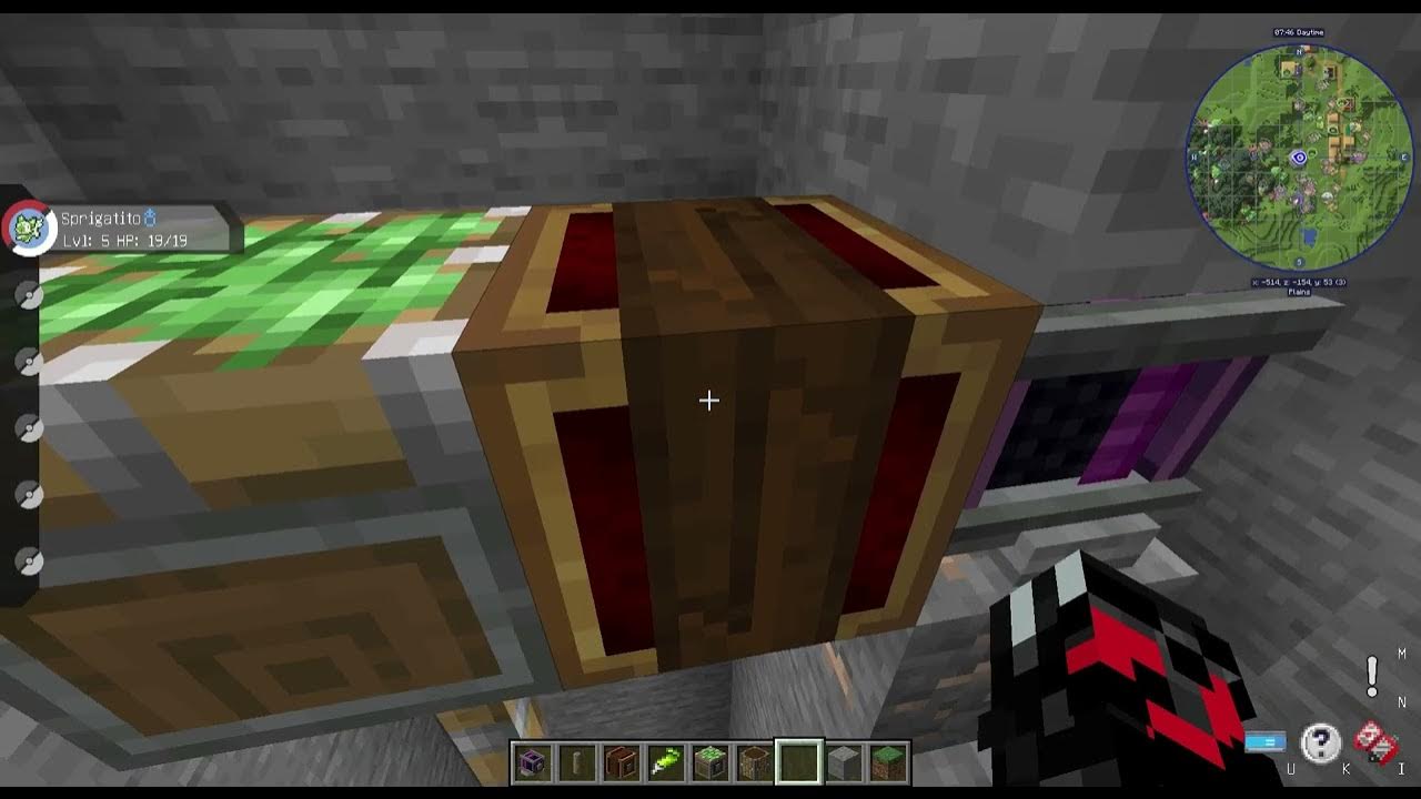 How to build a secret base in Minecraft Create Mod - YouTube