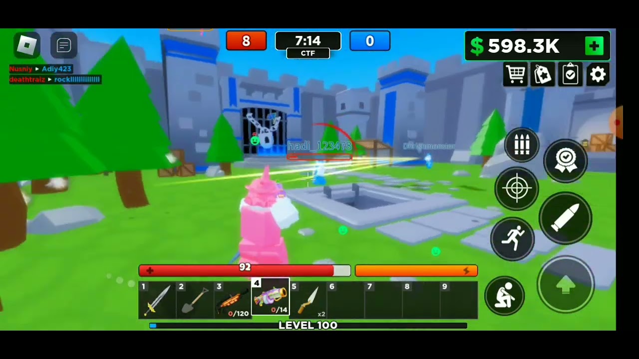 Flag Wars Gameplay - Destroying other team! - YouTube