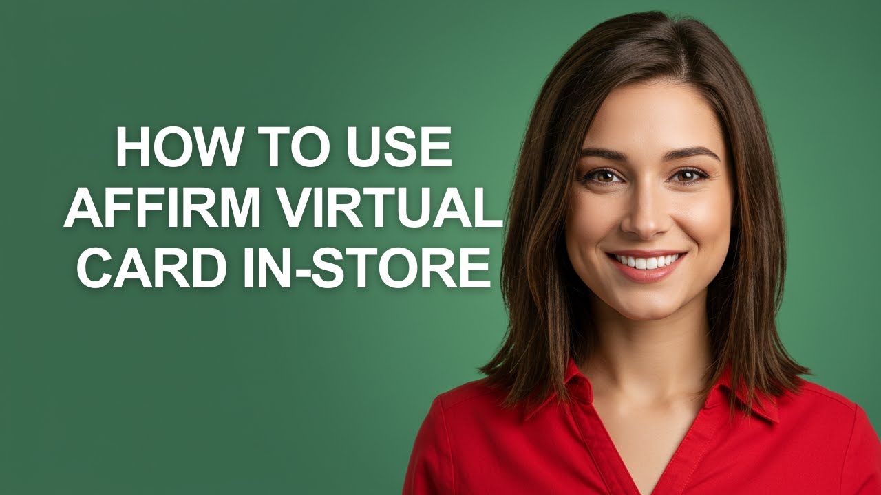 How To Use Affirm Virtual Card In-Store - AshleyHowTo - YouTube