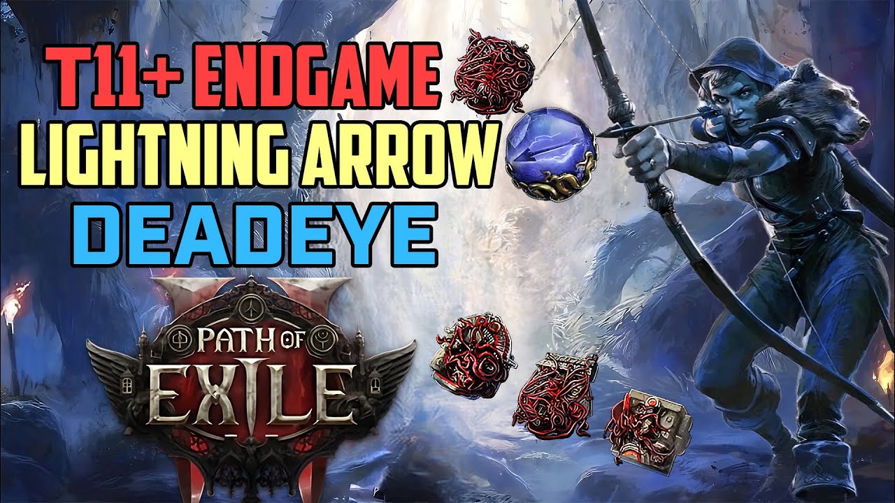 POE2 LA Deadeye Endgame T11+ we farmin - YouTube