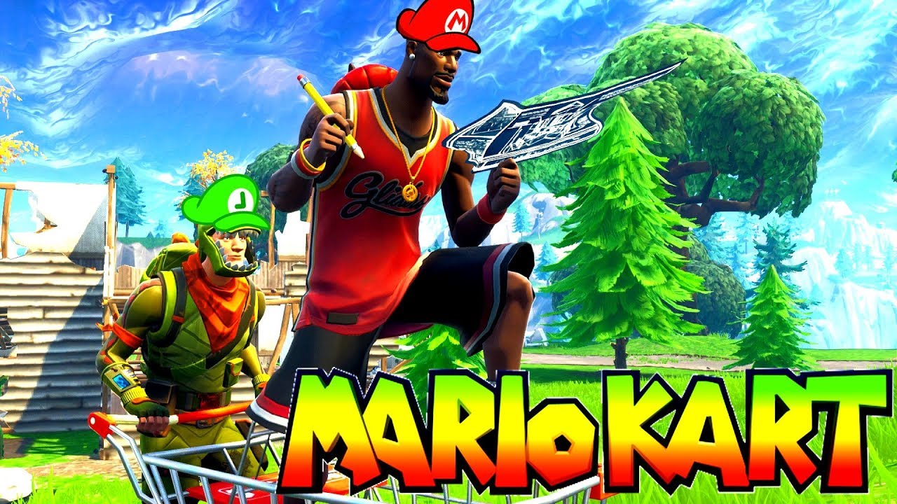 *NEW* MARIO KART IN FORTNITE | Fortnite Battle Royale | - YouTube