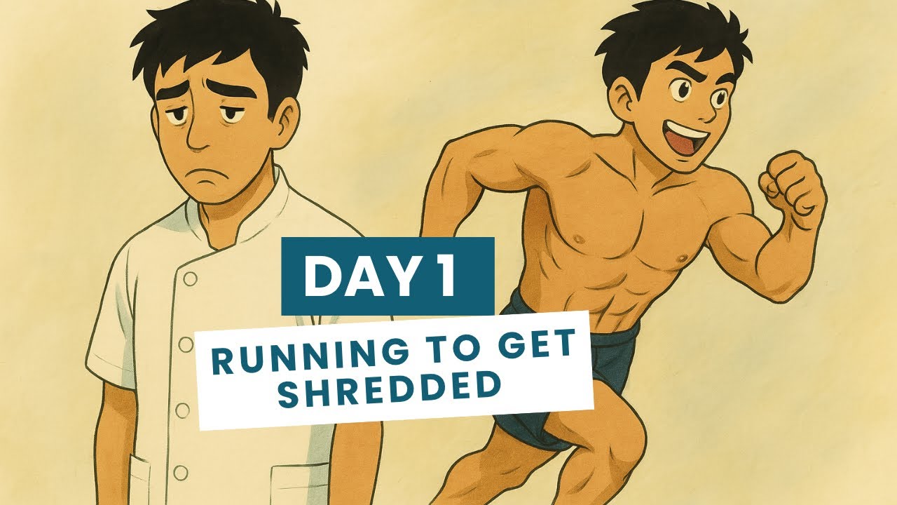 Running to get shredded - why i started running again - YouTube