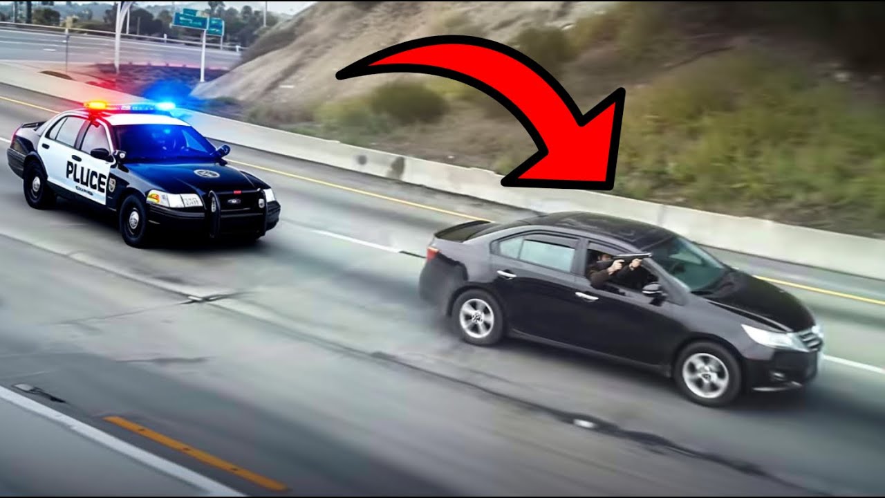 6 Wild Police Chases Caught On Camera! - YouTube