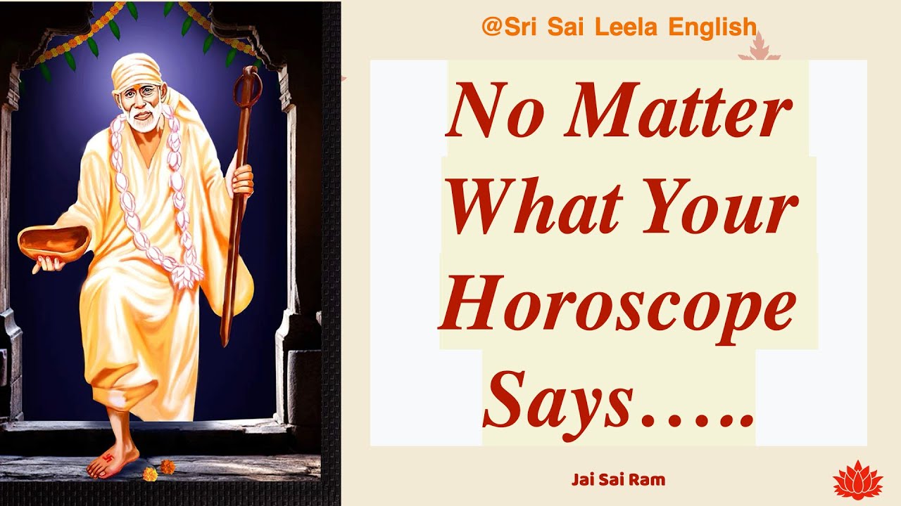 Sai Baba | No Matter What Your Horoscope Says...| 09 | 01 | 25 l # ...