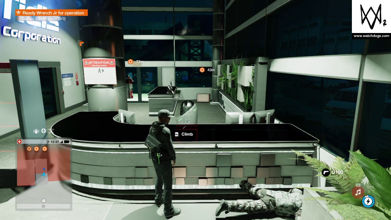 WATCH_DOGS® 2 | So...robots can dance huh... - YouTube