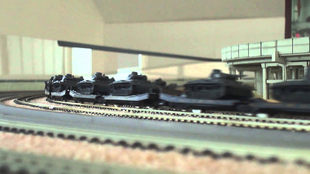 2013/02/13 N-scale Military Transportation 02 - YouTube